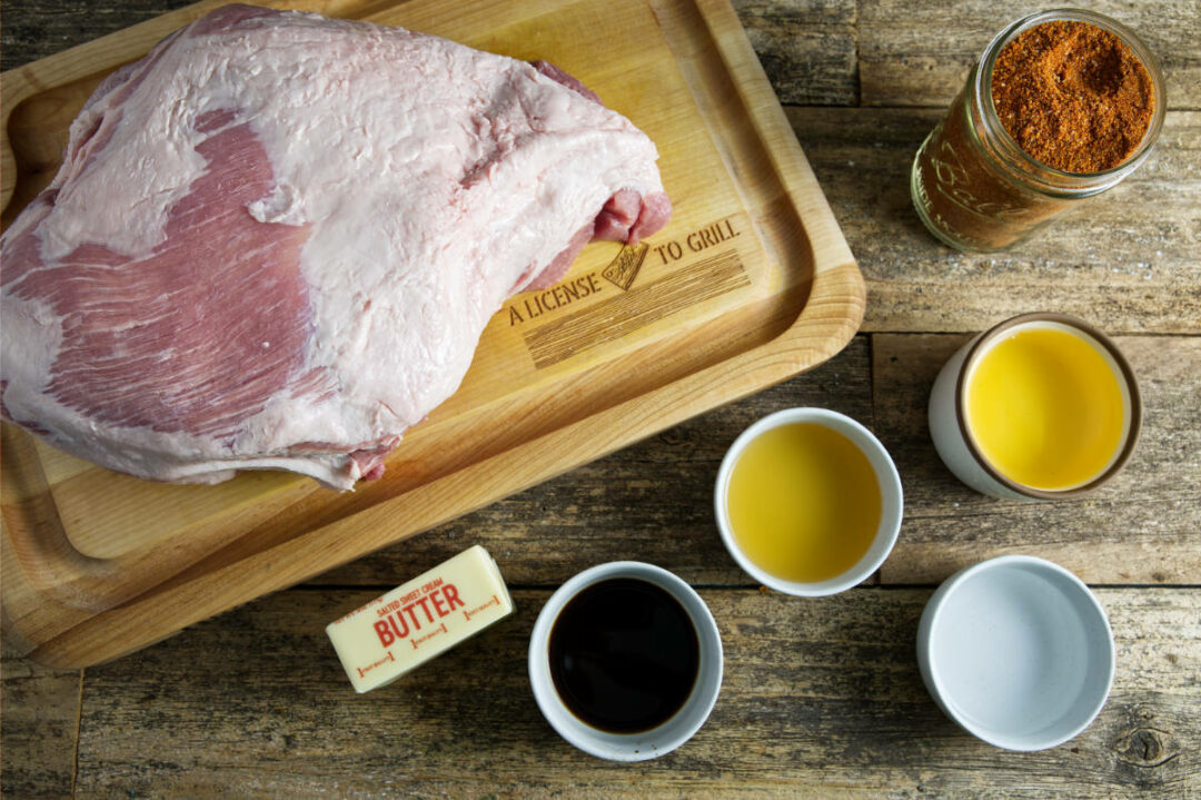 Pork Butt Injection - How to Inject Pork Boston Butt - A License To Grill