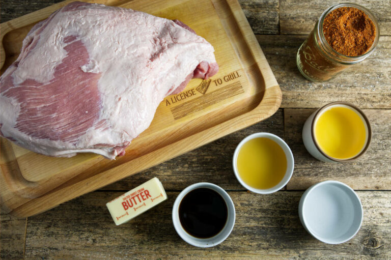 Pork Butt Injection - How to Inject Pork Boston Butt - A License To Grill