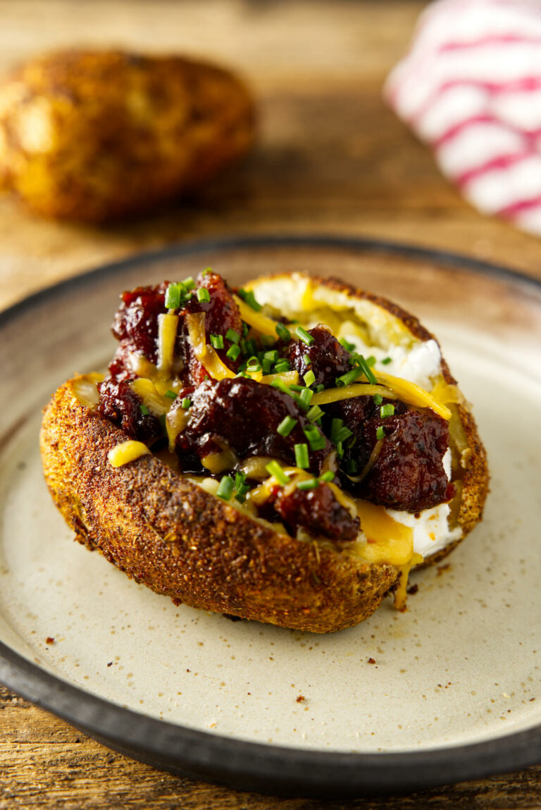 Smoked Baked Potatoes - A License To Grill